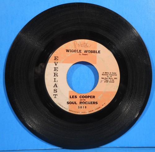 LES COOPER & THE SOUL ROCKERS WIGGLE WOBBLE ~ DIG YOURSELF 7" 45 RPM ...