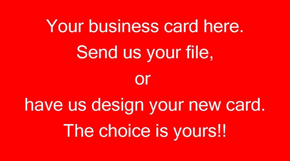 250 Personalized Custom Business Cards w/2015 CPR Instructions on back ...