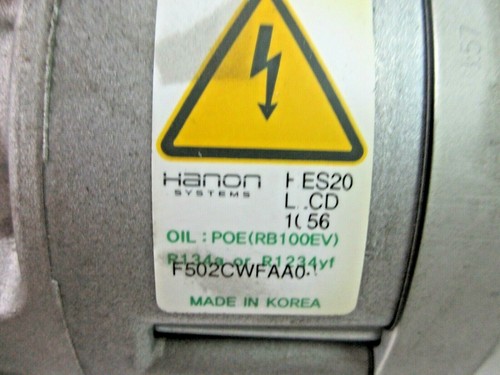 BRAND NEW OEM A/C COMRESSOR FOR 17-22 HYUNDAI IONIQ HYBRID 1.6L 97701 ...