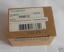 SIEMENS HG656A LOW VOLTAGE VBII HEAVY DUTY SAFETY SWITCH GROUND LUG KIT ...