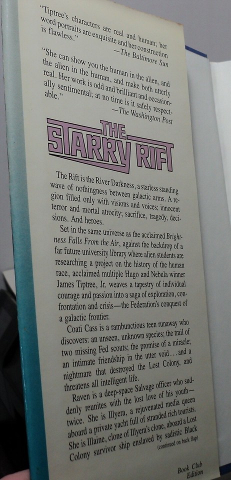 The Starry Rift by James Tiptree Jr - Science Fiction Book Club edition ...