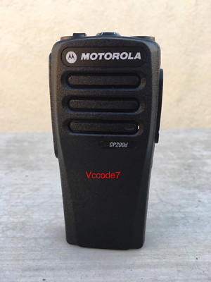 Motorola CP200d Front cover housing Black COLOR Round side buttons | eBay