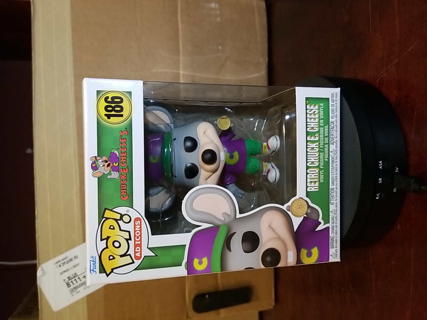 Funko Pop! Vinyl: Chuck E. Cheese's - Retro Chuck E. Cheese #186 for ...