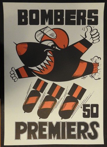 1950 Essendon Premiers Weg poster Bombers Premiership Grand Final | eBay