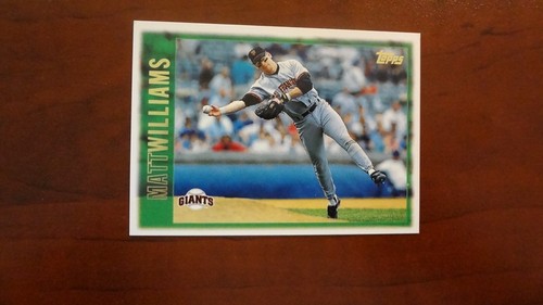 1997 TOPPS # 385 MATT WILLIAMS BASEBALL CARD | eBay
