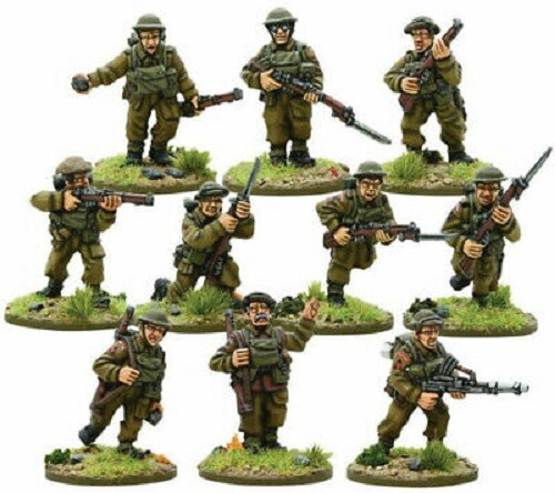 Bolt Action Ww2 British Bef Infantry Section Warlord Games for sale ...