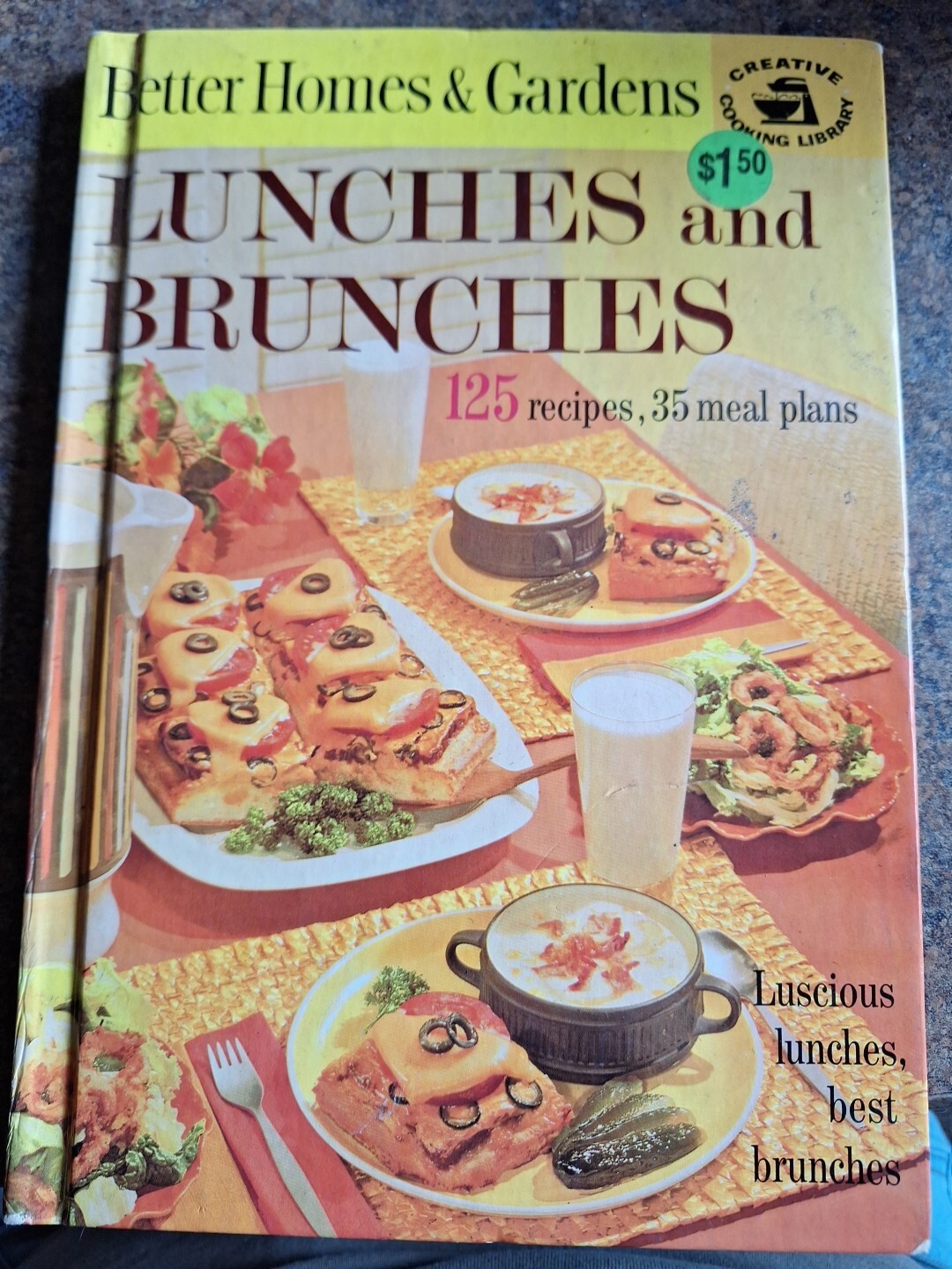 VintageBetter Homes & Gardens Lunches & Brunches Hardcover 1963 Recipes ...