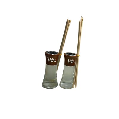 Woodwick Set of 2 Reed Diffuser Essential Oil 2oz - Black Cherry | eBay