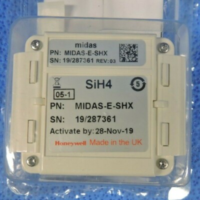 NEW Honeywell Analytics MIDAS-E-SHX Pyrophoric Silane SiH4 Sensor ...