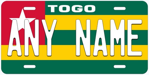 Togo Flag Any Name Personalized Novelty Car License Plate | eBay