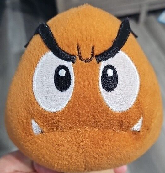 Goomba All Star Plush 6" Super Mario Bros 2017 Little Buddy Small Soft ...