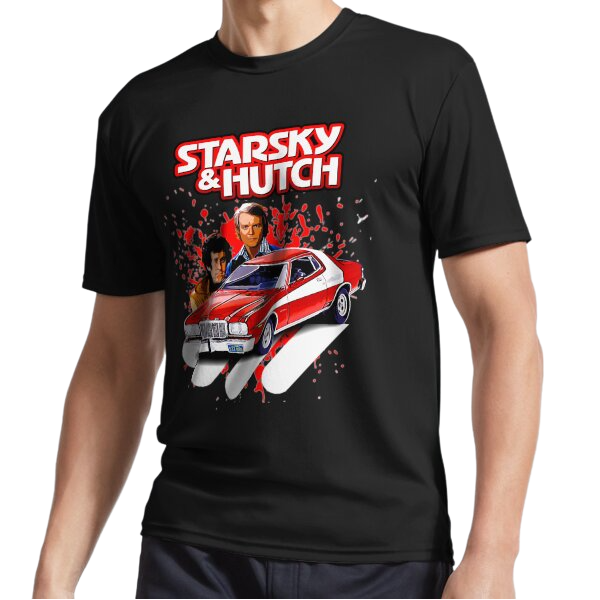 New Starsky and Hutch TV series Active Logo T-Shirt Funny Size S to 5XL ...