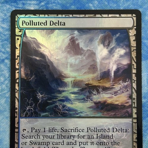 MTG Magic The Gathering Polluted Delta 017/045 Foil English 2 | eBay
