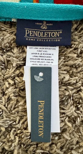 Pendleton Beach Towel Blanket TUCSON Turquoise Supersized 40” X 70 ...