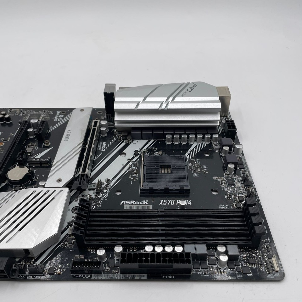 ASRock X570 PRO4 AMD AM4 DDR4 ATX Motherboard - READ | eBay