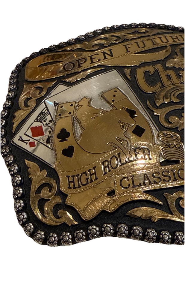 Gist Sterling Silver Overlay Open Futurity Reining Champ 2009 Trophy ...