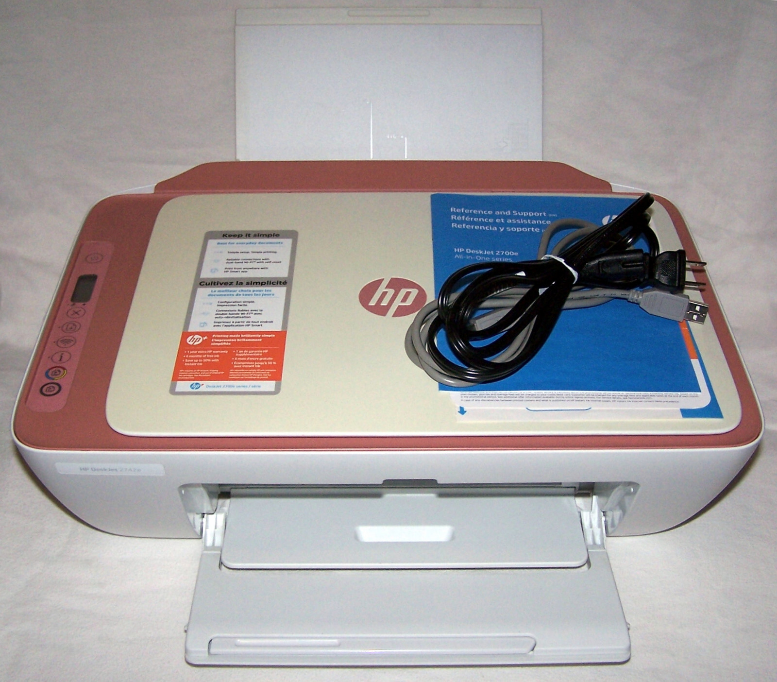 HP DeskJet 2742e (2700 Series) All-In-One Printer Scanner Copier ...