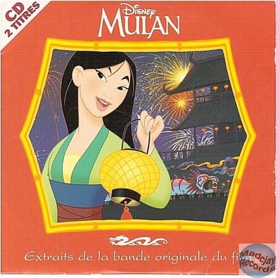 DISNEY MULAN CD SINGLE - 2 EXTRAITS DE LA BANDE ORIGINALE jerry ...