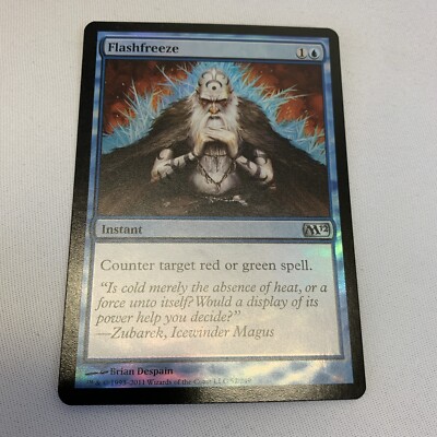 1x Flashfreeze | FOIL | M12 Magic 2012 | MTG Magic Nm (d) | eBay