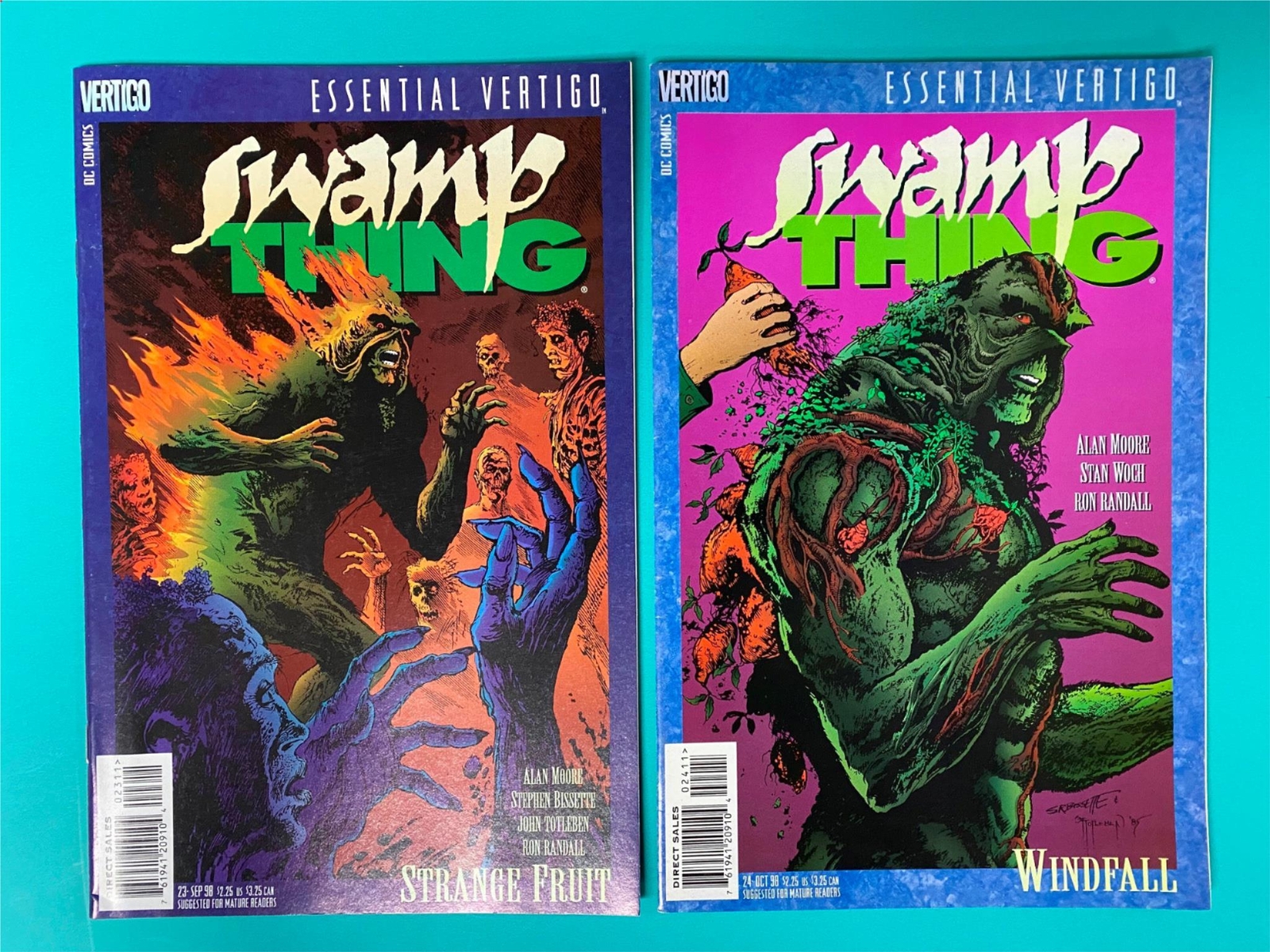 17x ESSENTIAL Alan Moore SWAMP THING Comic # 6 7 8 9 10 11 - 17 19 20 ...