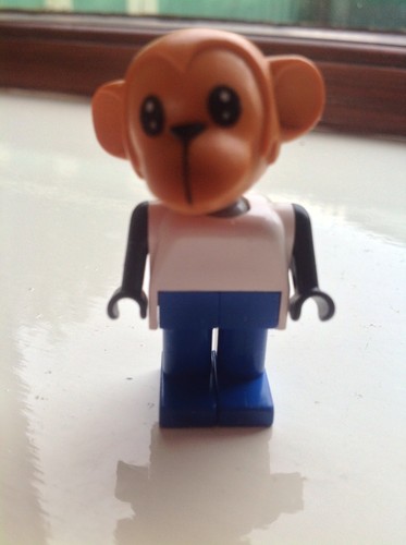 LEGO VINTAGE FABULAND GABRIEL MONKEY MINIFIGURE – 1988 ANIMAL FIGURE ...
