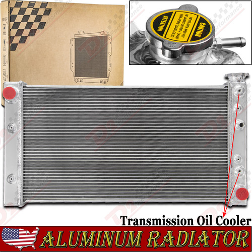 3 Row Aluminum Radiator For 1982-1994 1989 Chevy S10 GMC Jimmy S15 SBC ...