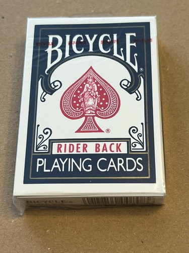 Bicycle Rider Back Blue Seal Deck 808 Cincinnati Ohio Playing Cards ...