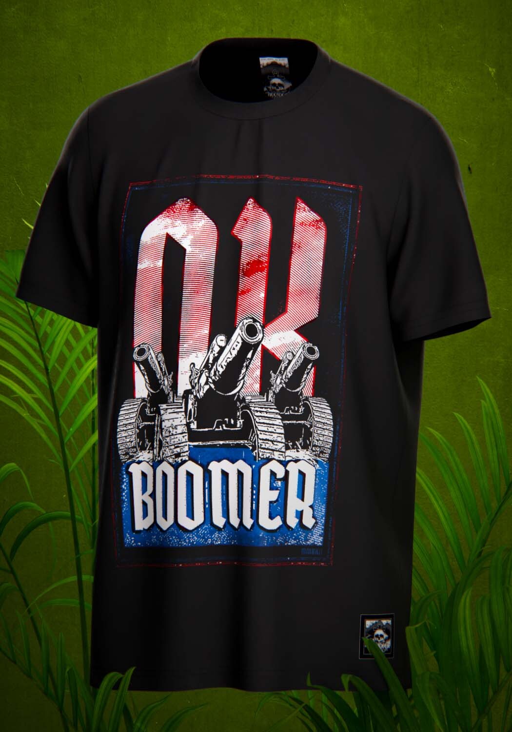 Organic Black "OK Boomer" Graphic T-shirt by Boondock Traders & Co ...