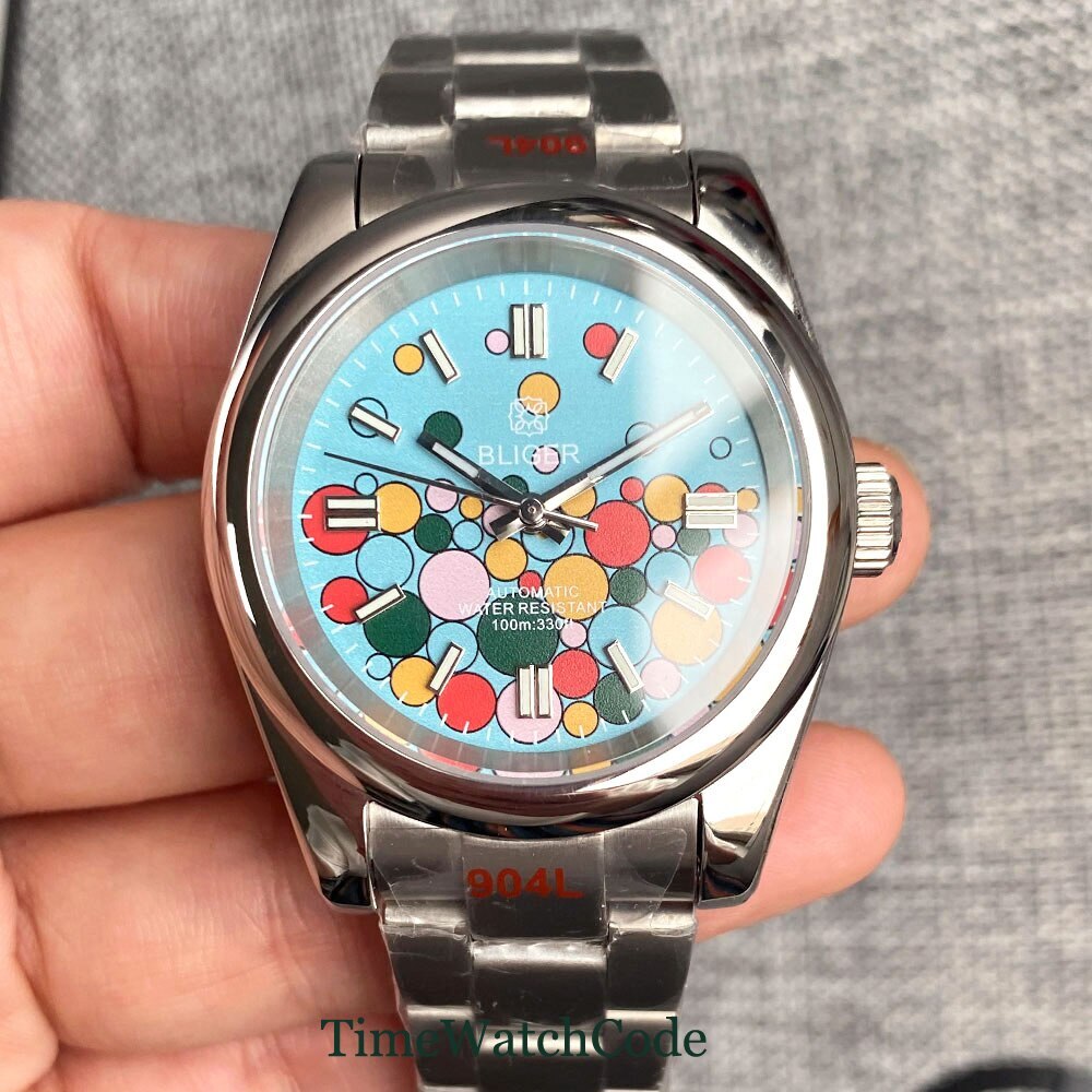 Bliger Automatic Men's Watch NH35 PT5000 Miyota8215 36mm or 39mm ...