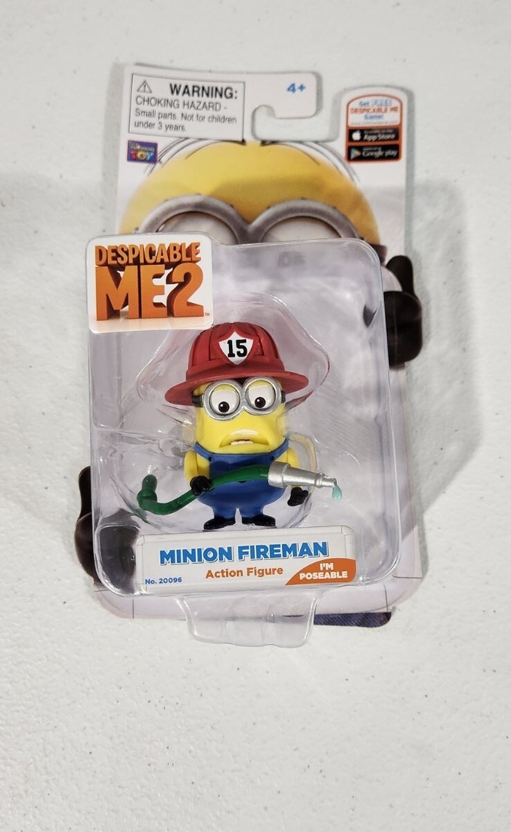 Minions Despicable Me 2 Fireman 54 Minions Toys Ideas | Minion Toy,