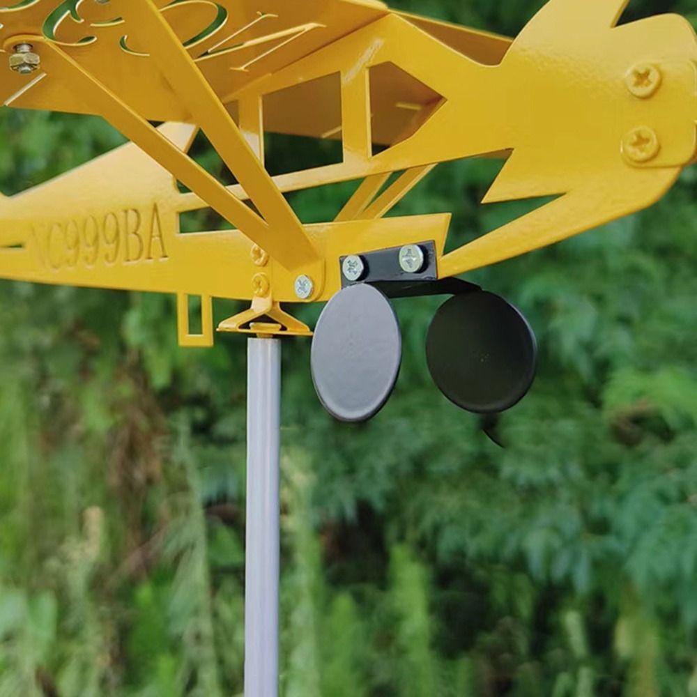 Airplane Weathervane Weather Vane Wind Direction Compass Garden Decor ...