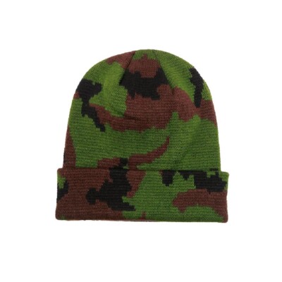 Woodland Jungle CAMO Camouflage Cuff Watch Stocking Cap Beanie Winter ...