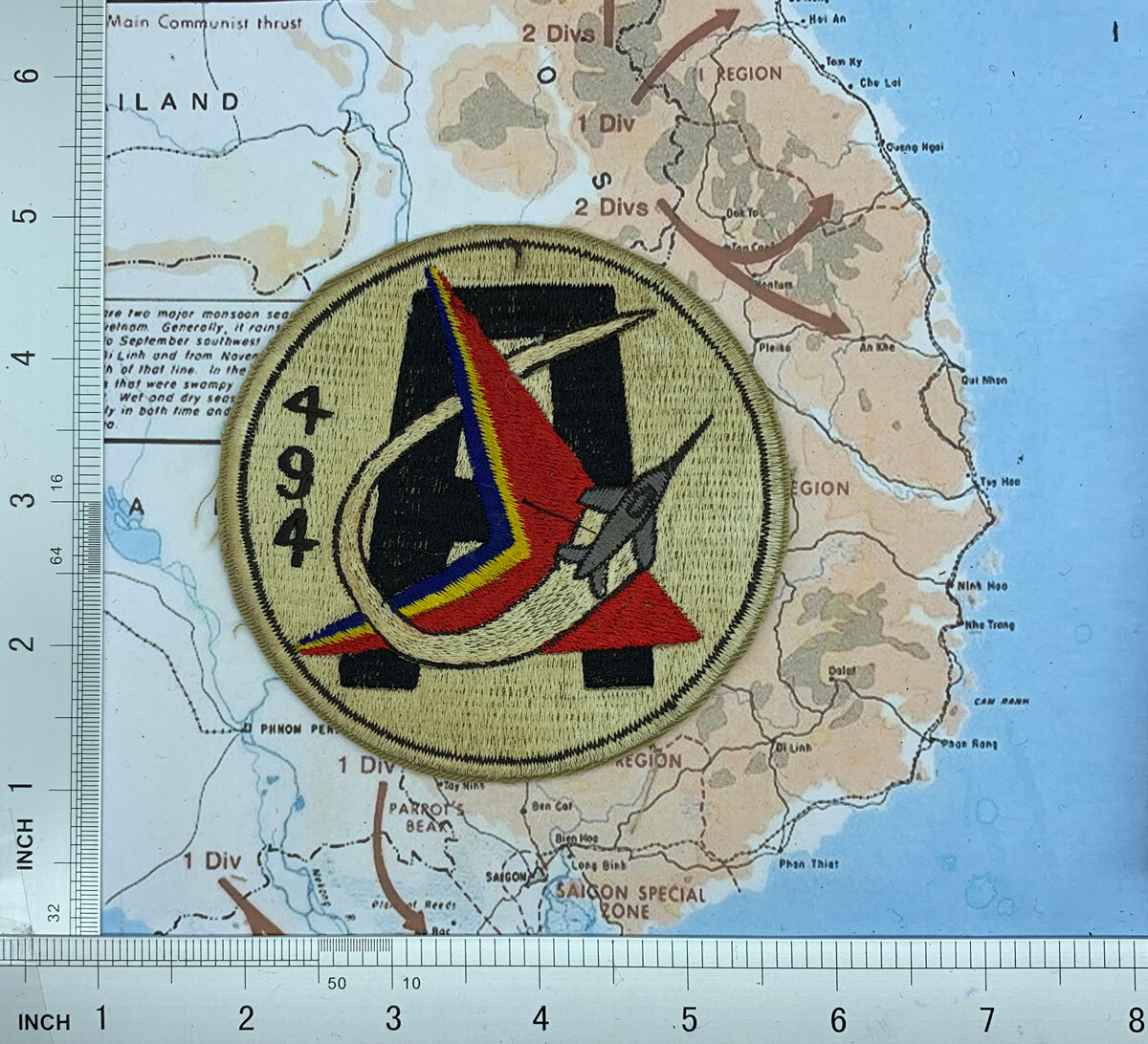 Patch , 494th TFS A Flight Patch , 494th TFS PATCH , tfs , S5 | eBay UK