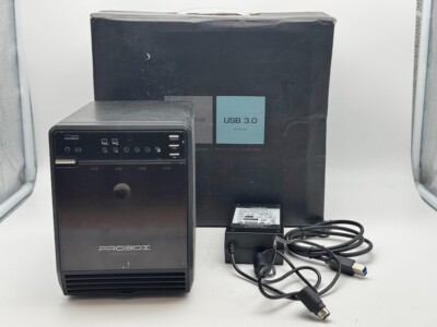 Mediasonic PROBOX 4 Bay 3.5” SATA Hard Drive Enclosure | eBay