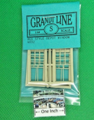 Grandt Line S scale #4032 RGS STYLE WINDOW, 36″ x 76″, 9/2 PANE - More ...