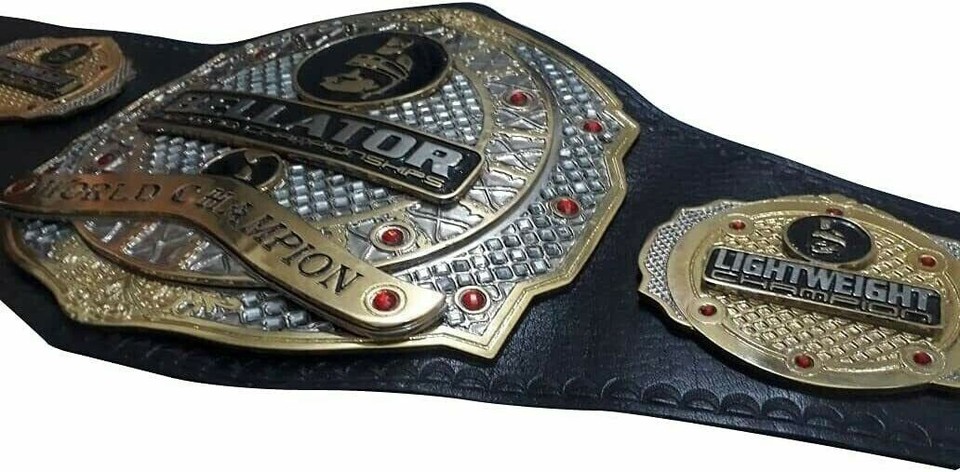 BELLAT WWE World Light Weight Wrestling BELLATOR Champion Replica Belt ...
