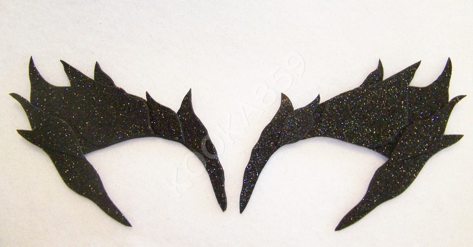 Leaf Eyebrow Glitter Eye Mask Costume, Elf, Witch, Ivy Cosplay | eBay