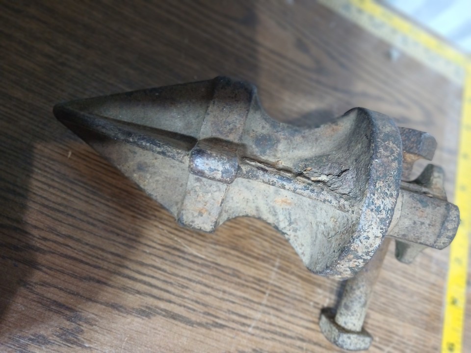 German Cast Iron Spear Point Fence Post Finial Gate Spike Flagpole ...