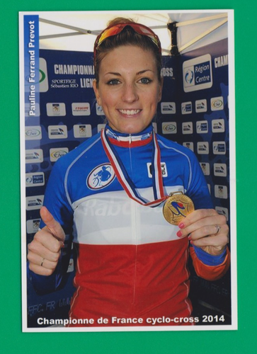CYCLISME repro PHOTO cycliste PAULINE FERRAND PREVOT Championne de ...