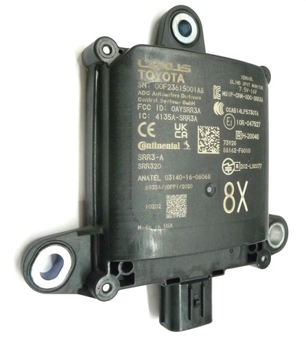 2022-2025 Lexus NX250 NX350 Blind Spot Sensor Radar Module 88162-F6010 ...