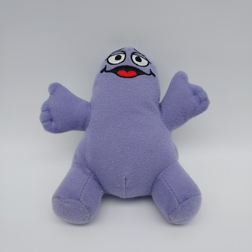 Vintage 2004 McDonald's Fisher Price Grimace Stuffed Animal Plush Toy 5 ...