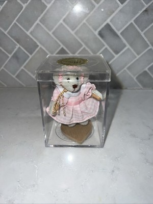 Little Gem Teddy Bears Ashley with Case Miniature Plush - 3” | eBay
