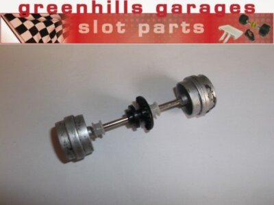 Greenhills Scalextric MG Lola Le Mans rear axle and wheels C2366/7 ...