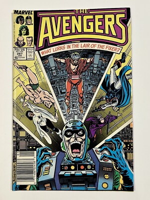 Avengers #287 The Fixer Marvel Comics Newsstand 1988 | eBay