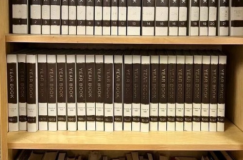 The World Book Encyclopedia 24 Books Of Year 1975 to 1998 Yearbooks ...
