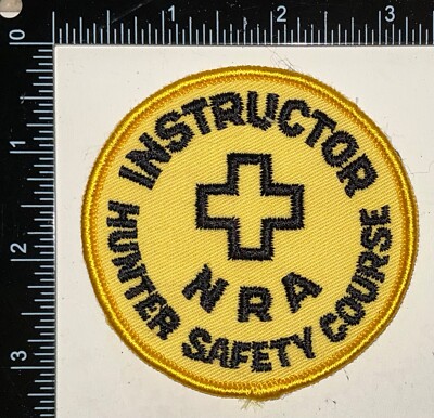 VINTAGE NRA National Rifle Association Instructor Hunter Safety Course ...