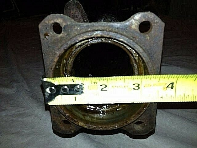 1957 CHEVY DIFFERENTIAL REAR END W/ AXLES & BACKING PLATES Rat Hot Rod ...