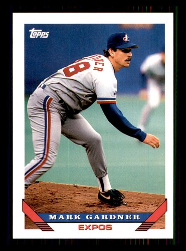 1993 Baseball Topps Mark Gardner Montreal Expos #314 | eBay