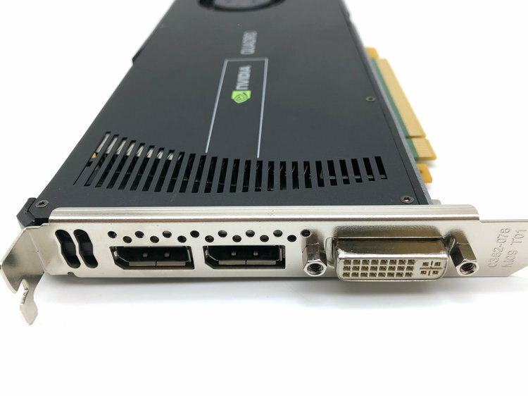 NVidia Quadro 4000 Q4000 2G DDR5 Video Graphics Card DVI DP for Mac Pro ...
