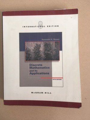 Discrete Mathematics and Its Applications (Used International 5th ...